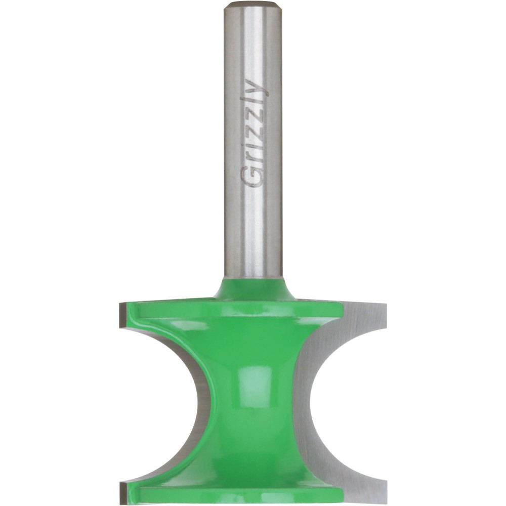 Grizzly C1025 - Bull Nose Bit, 1/4" Shank, 5/8" Dia. - Grizzly ...