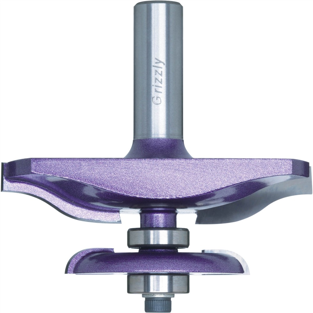 Ogee 3" Raised Panel Bit, 1/2" Shank - Grizzly Industrial, Inc.