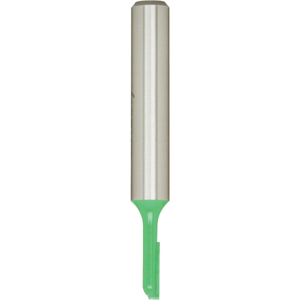 Single Fluted Straight Bit, 1/4" Shank, 1/8" Dia. - Grizzly Industrial