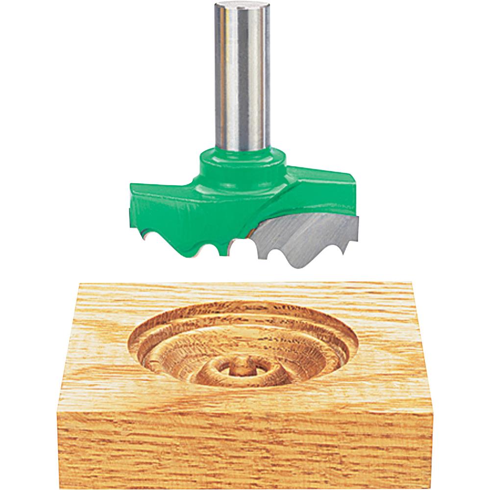 2-1/8" Diameter Rosette Cutter at Grizzly.com
