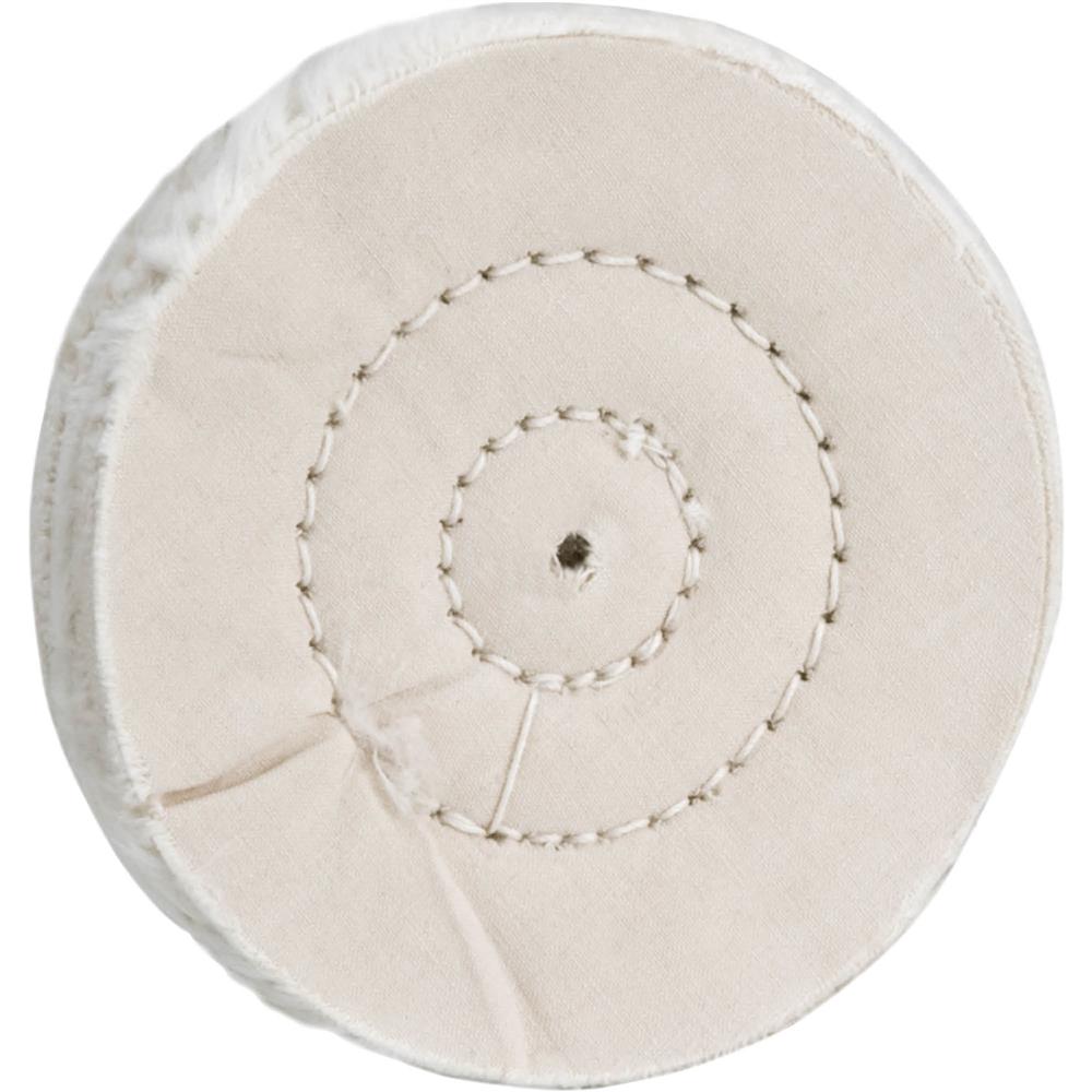 4" x 40 Ply x 1/4" Soft Muslin Buffing Wheel, 5,000 RPM at Grizzly.com