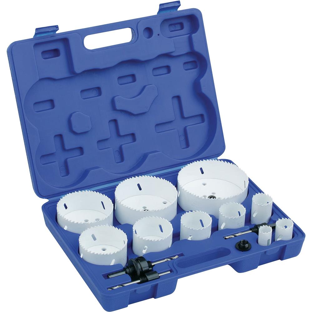 Bi-Metal Hole Saw Sets - 10 pc. - Grizzly Industrial