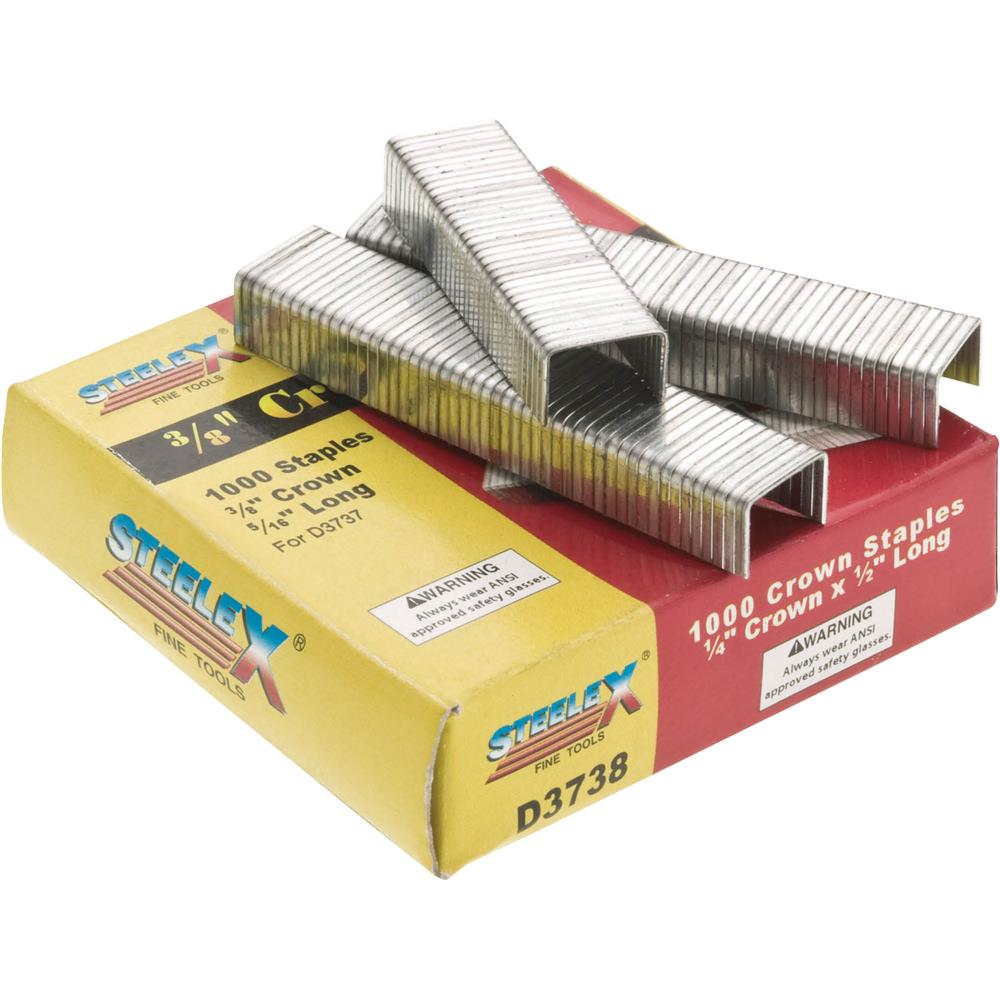 3/8" x 5/16" Crown Staples - Box of 1000 - Grizzly Industrial