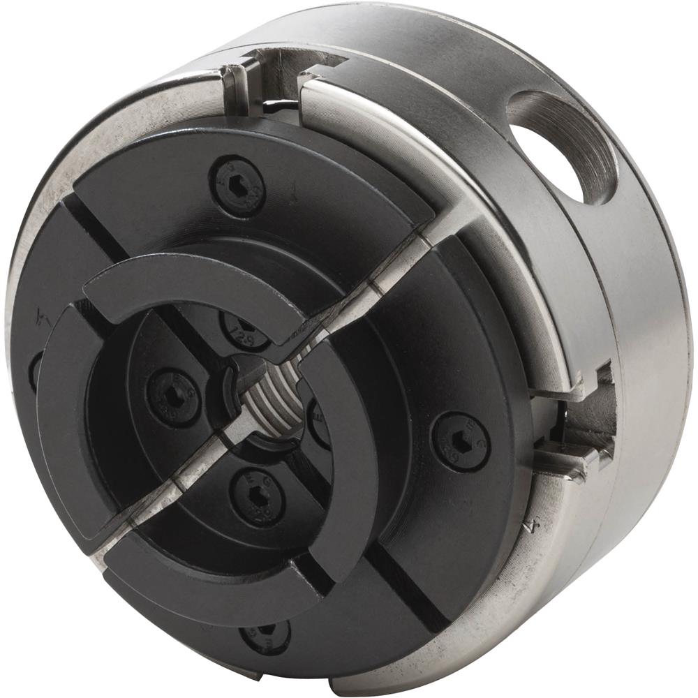 3.75" Bevel Gear 4-Jaw Chuck, 1-1/4"x8TPI - Grizzly Industrial