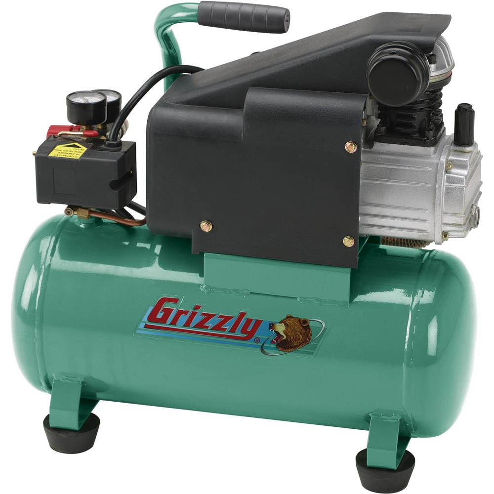 3-Gallon 1.5 HP Air Compressor - Grizzly Industrial, Inc.