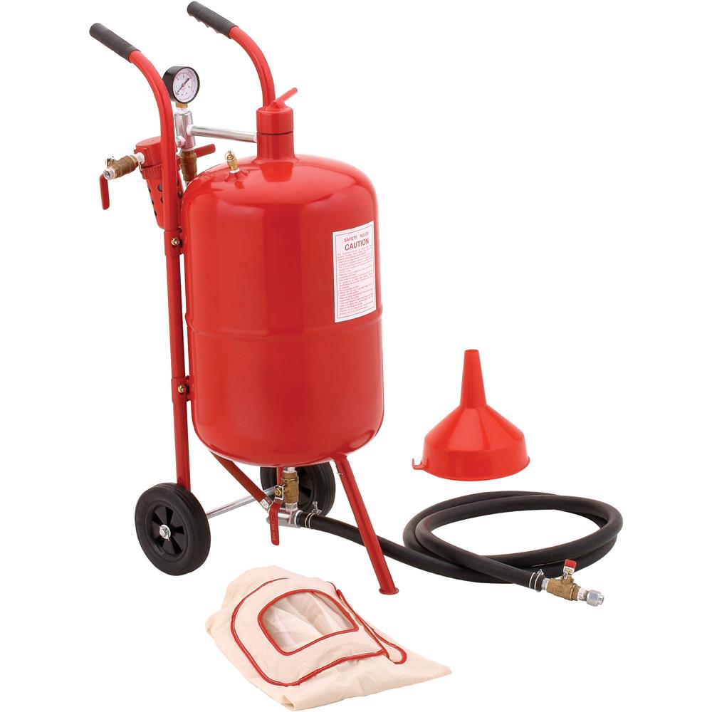 10 Gal Portable Sandblaster - Grizzly Industrial