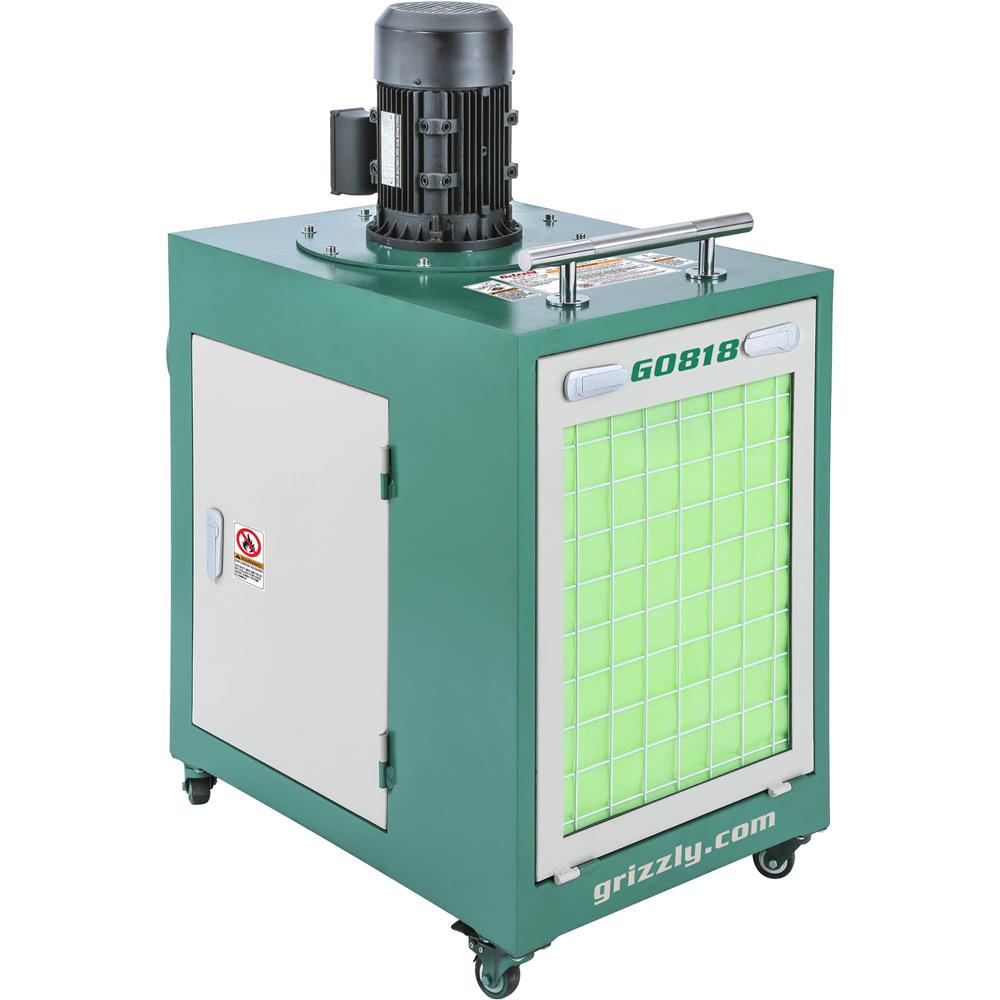 1-1/2 HP Metal Dust Collector - Grizzly Industrial, Inc.