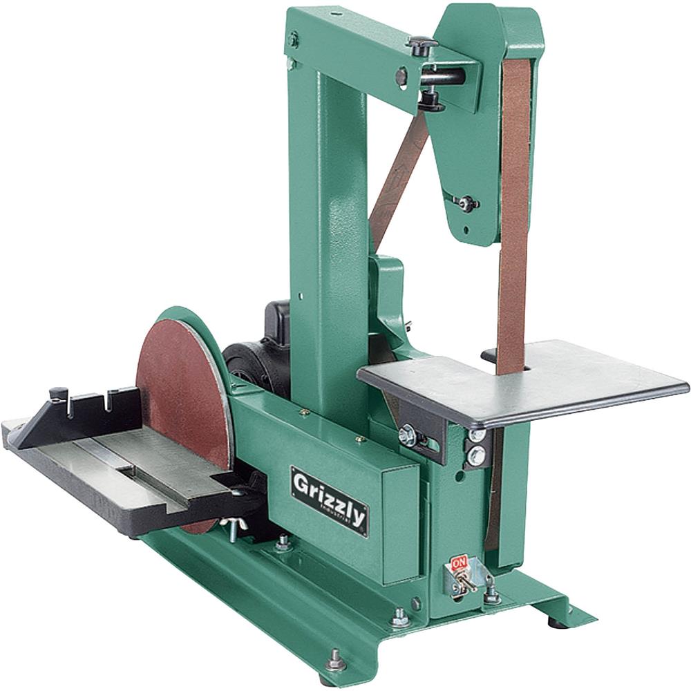 Combination Sander 1 X 42 Belt 8 Disc At Grizzly