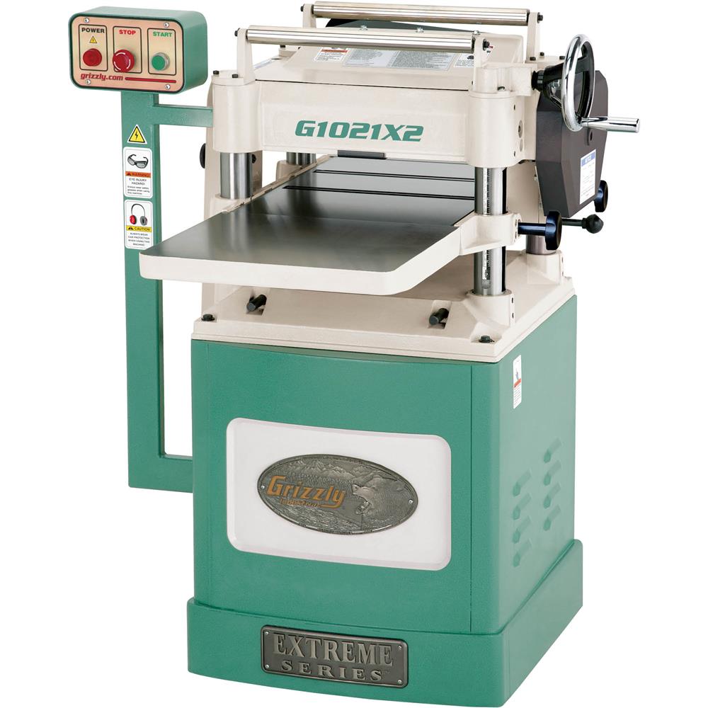 15" 3 HP Extreme Series Planer w/ Helical Cutterhead at Grizzly.com