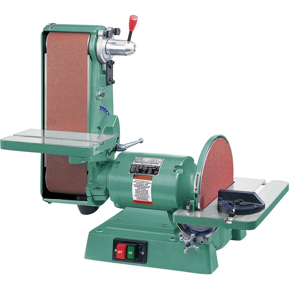 6 X 48 Belt 12 Disc Combo Sander 1725 RPM At Grizzly
