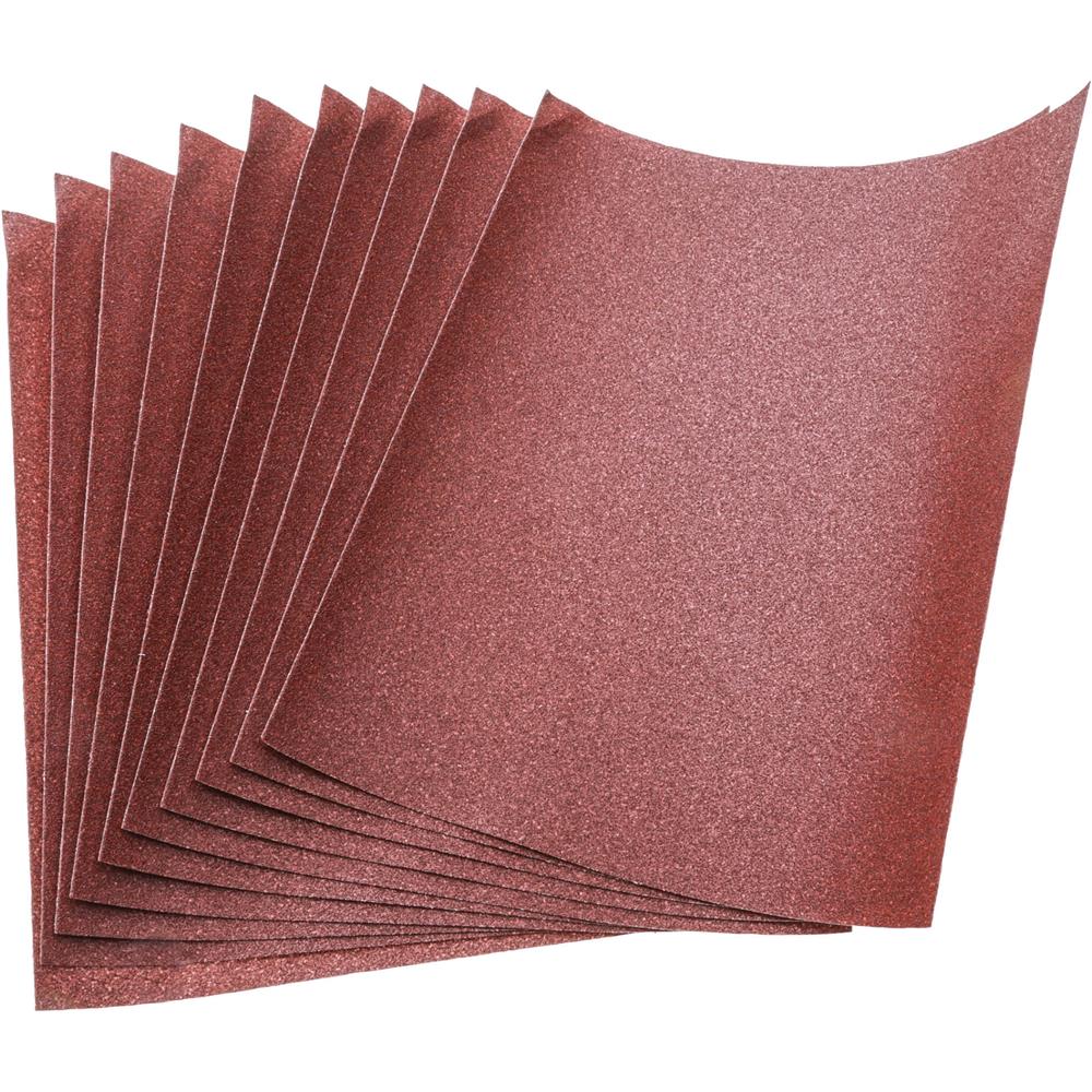 9" x 11" A/O Sanding Sheets, 100 Grit A Paper, 10 pk. - Grizzly Industrial