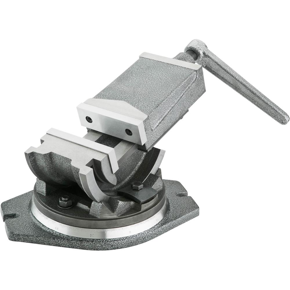 5" Tilting/Swiveling Milling Vise - Grizzly Industrial