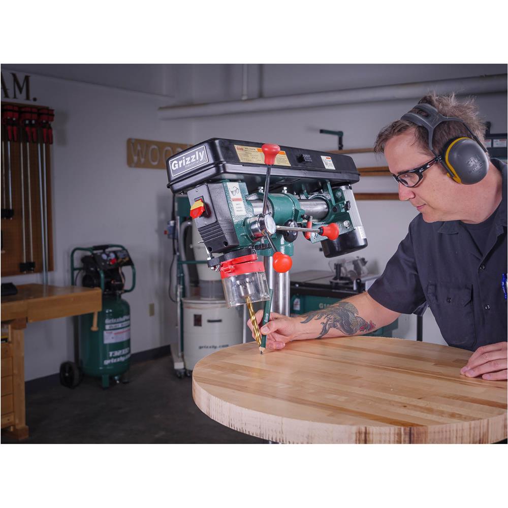 34" Benchtop Radial Drill Press - Grizzly Industrial