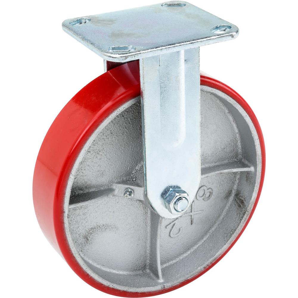 8" Heavy-Duty Fixed Caster at Grizzly.com