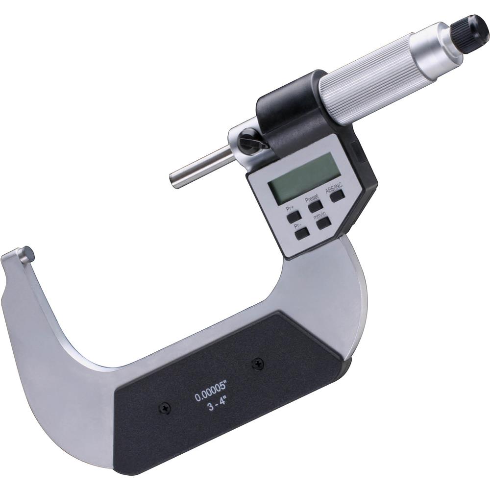 Digital Outside Micrometer - 3" - 4" at Grizzly.com