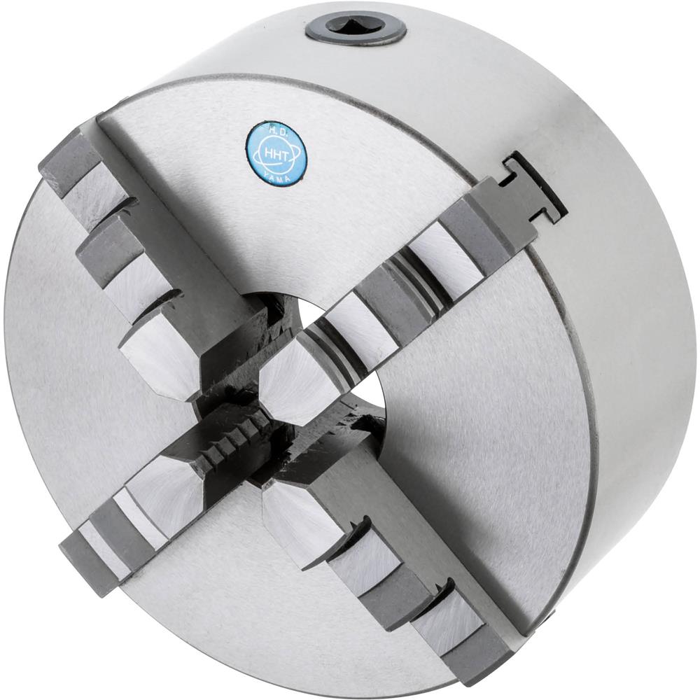 Grizzly G9836 - 8" 4-Jaw Plain Back Scroll Chuck - Grizzly Industrial, Inc.