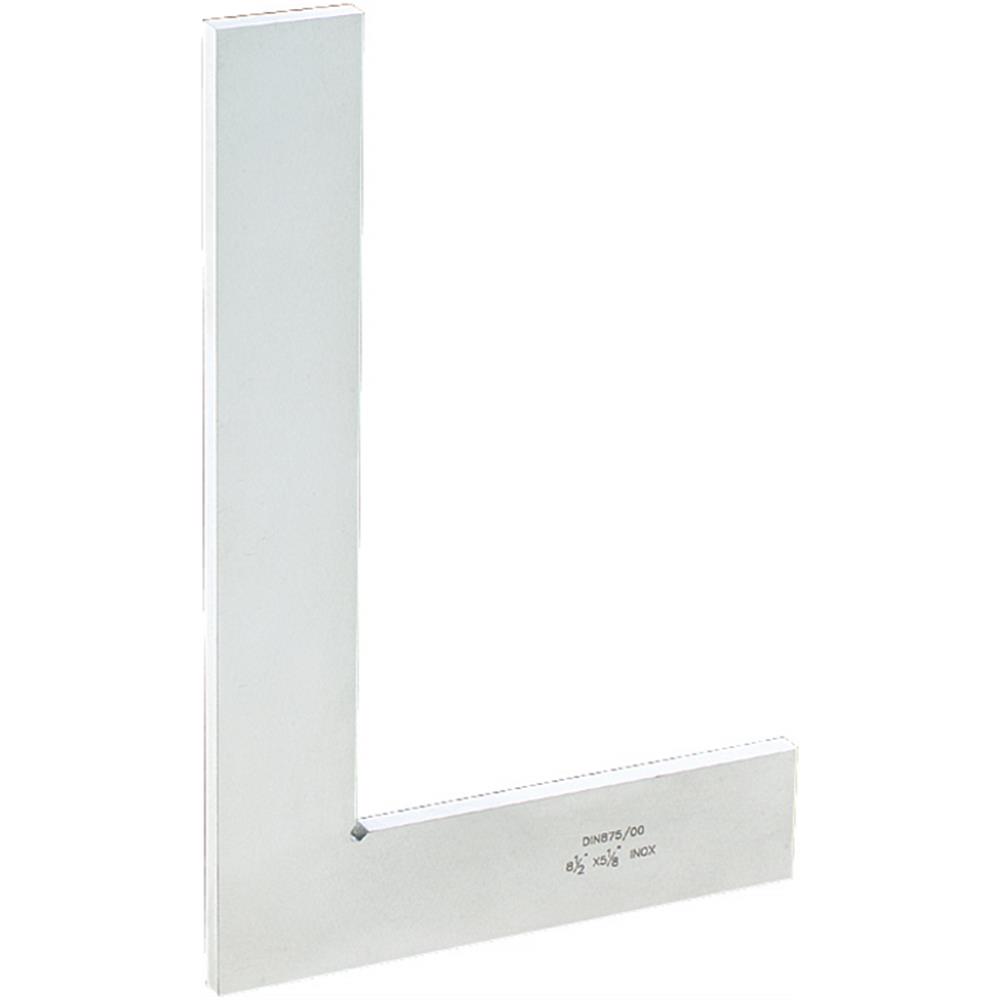Straight Edge Super Precise Flat Steel Squares - 6" x 14" - Grizzly ...