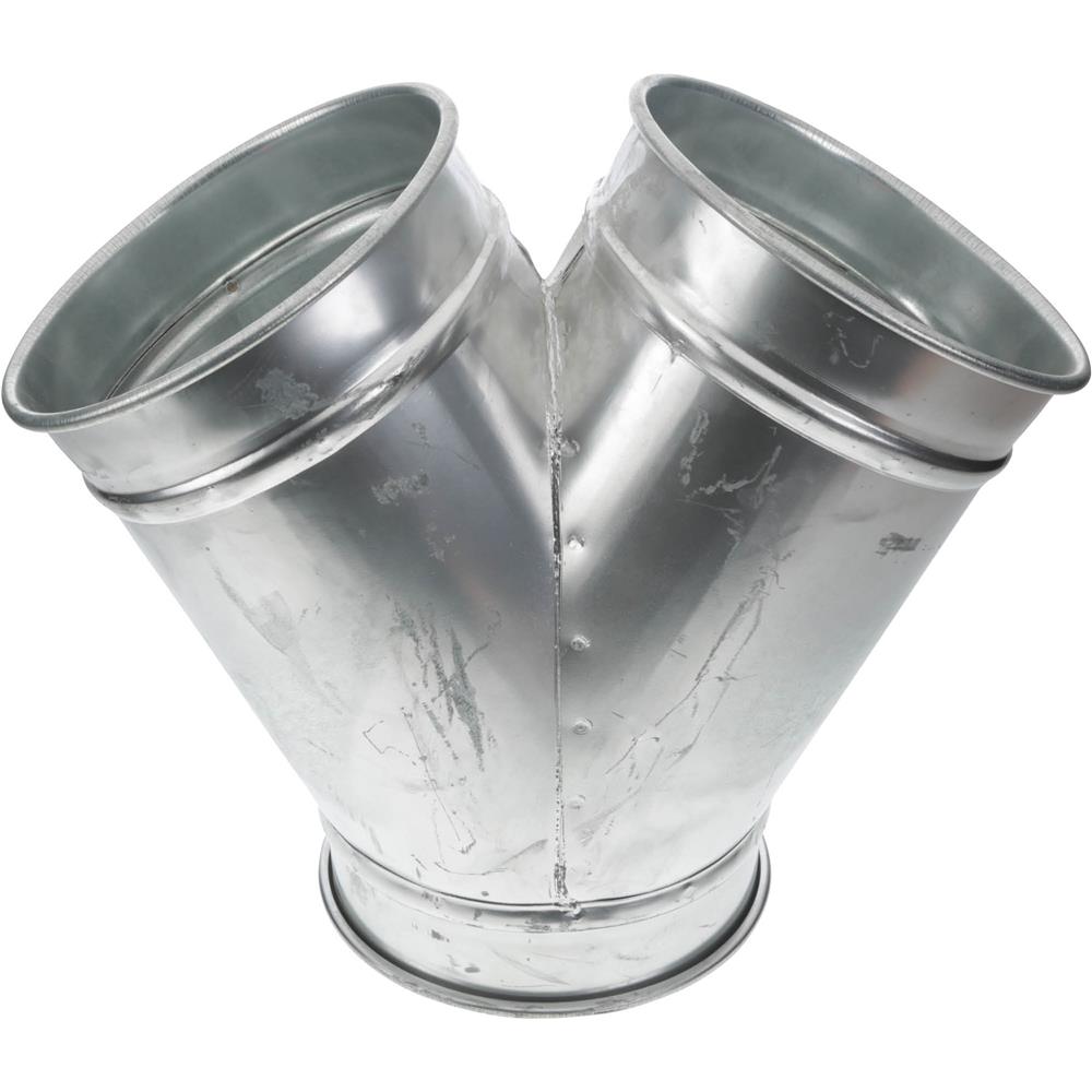 8" to 8" x 8" Industrial Dust Collection Y-Branch - Grizzly Industrial