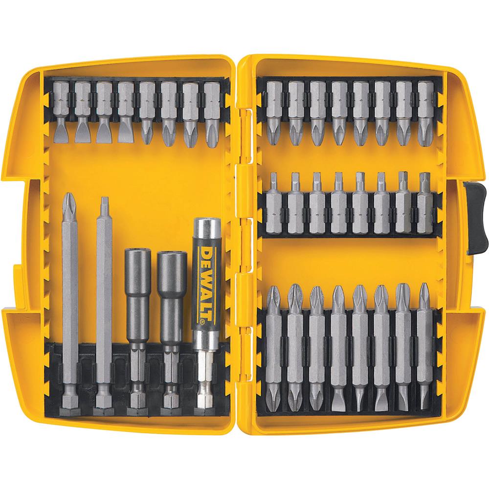 37 Pc. Screwdriving Bit Set with Toughcase System - Grizzly Industrial