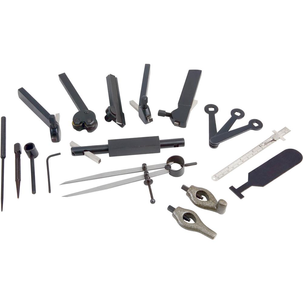 Lathe Tool Kit for Rocker Style Tool Post, 20 Pc. - Grizzly Industrial ...