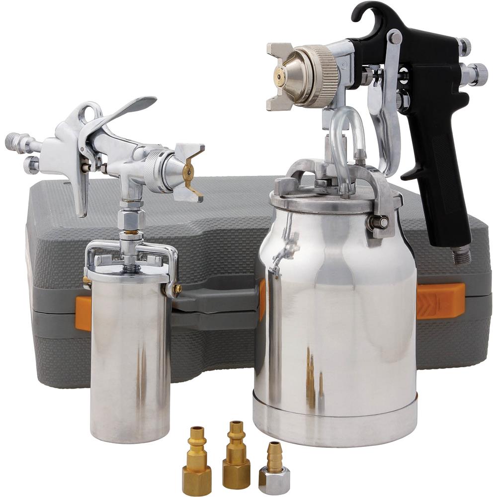 2 pc. Spray Gun Set - Grizzly Industrial