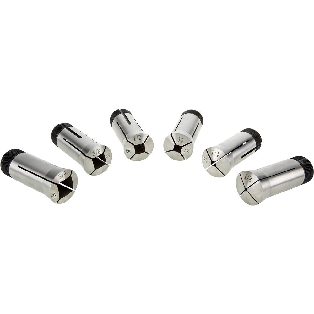 5-C Collet Set-Square, 6 Pc. - Grizzly Industrial, Inc.