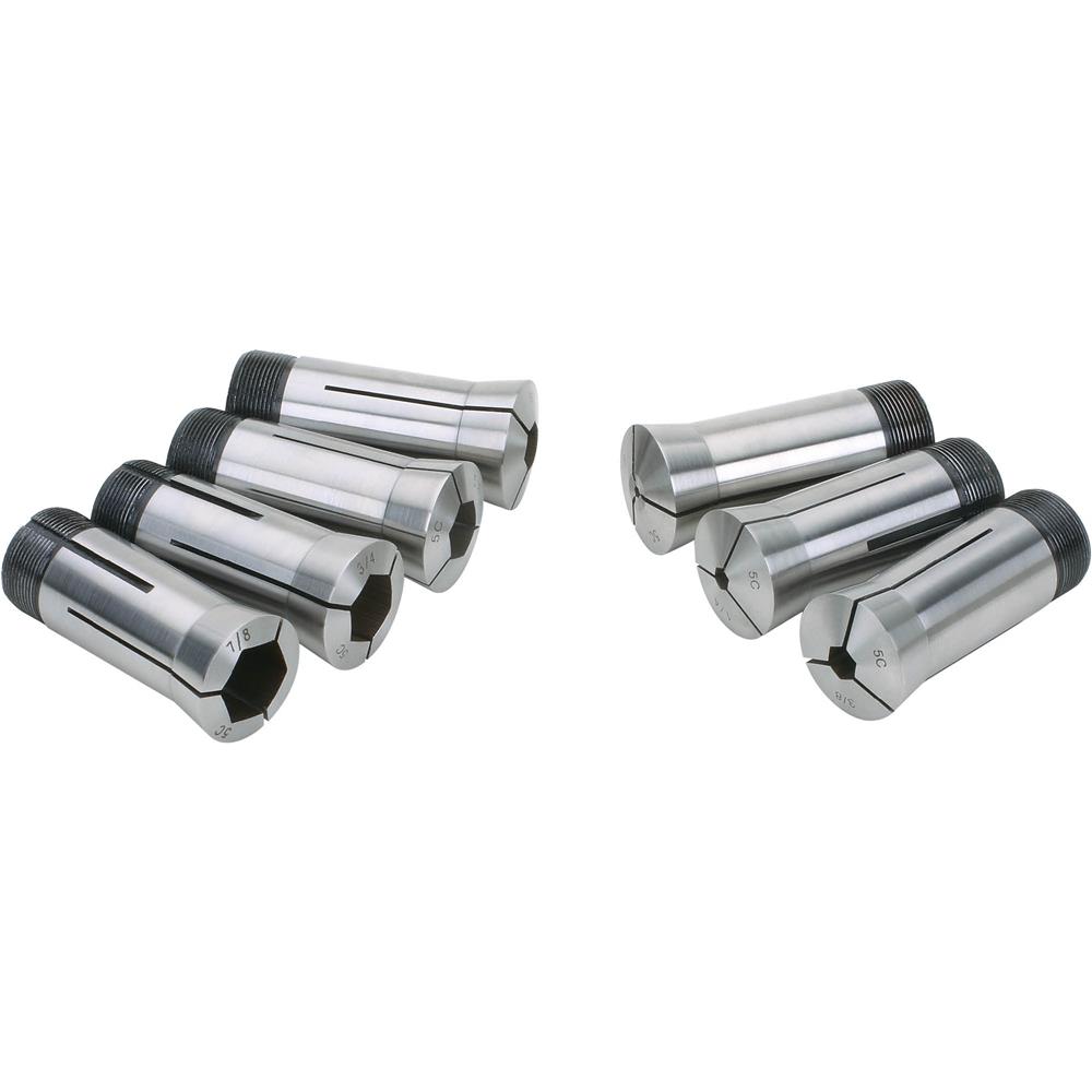 5-C Collet Set-Hex, 7 Pc. - Grizzly Industrial