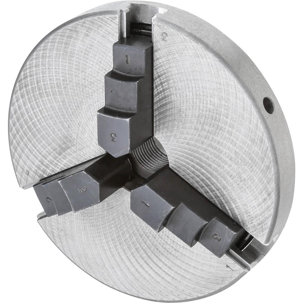 6" 3-Jaw Wood Chuck - 1" x 12 TPI at Grizzly.com