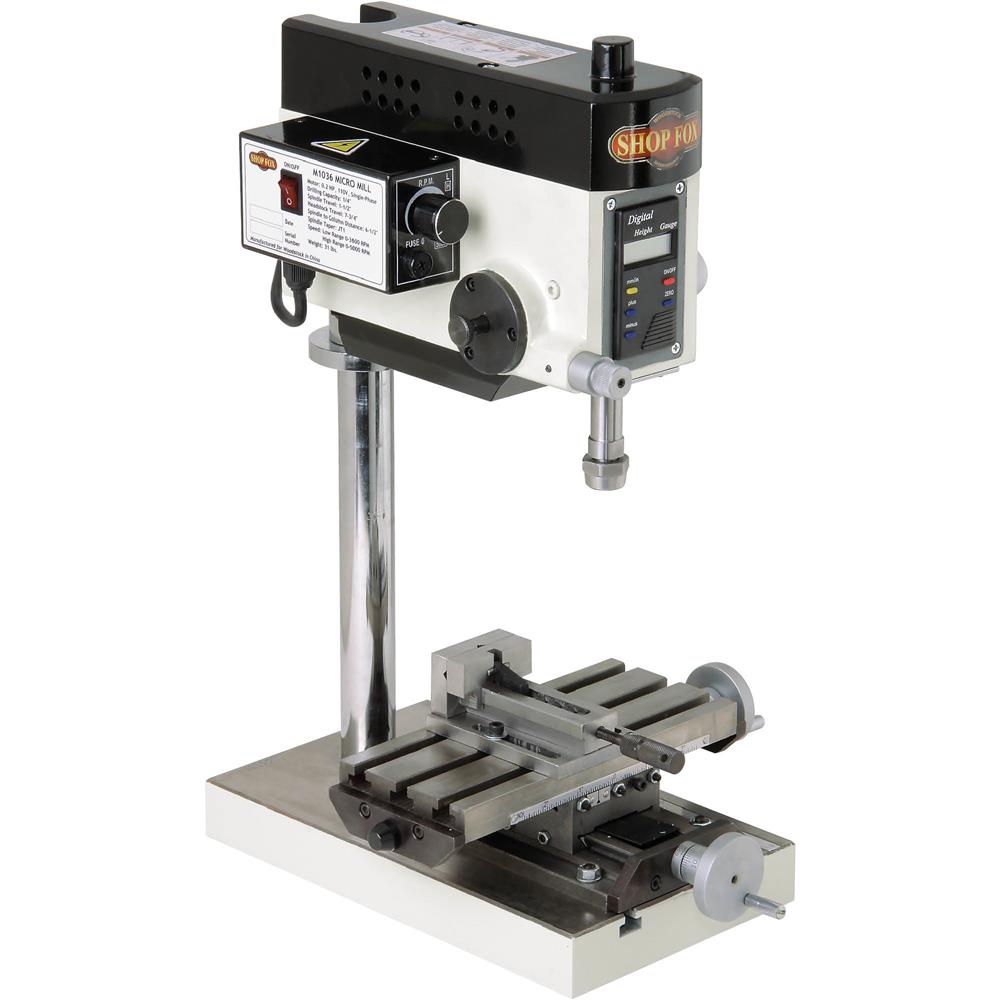 4" x 8" Micro Milling Machine - Grizzly Industrial
