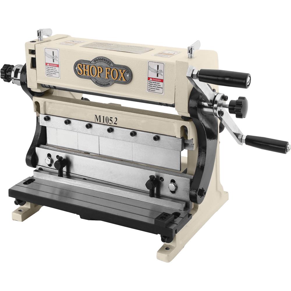 Shop Fox M1052 - 12" 3-in-1 Sheet Metal Machine - Grizzly Industrial, Inc.