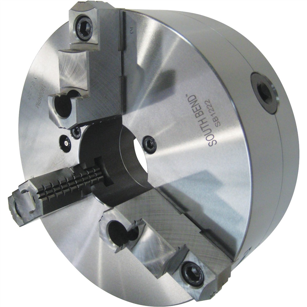 10" 3 Jaw Scroll Chuck D1-6 at Grizzly.com