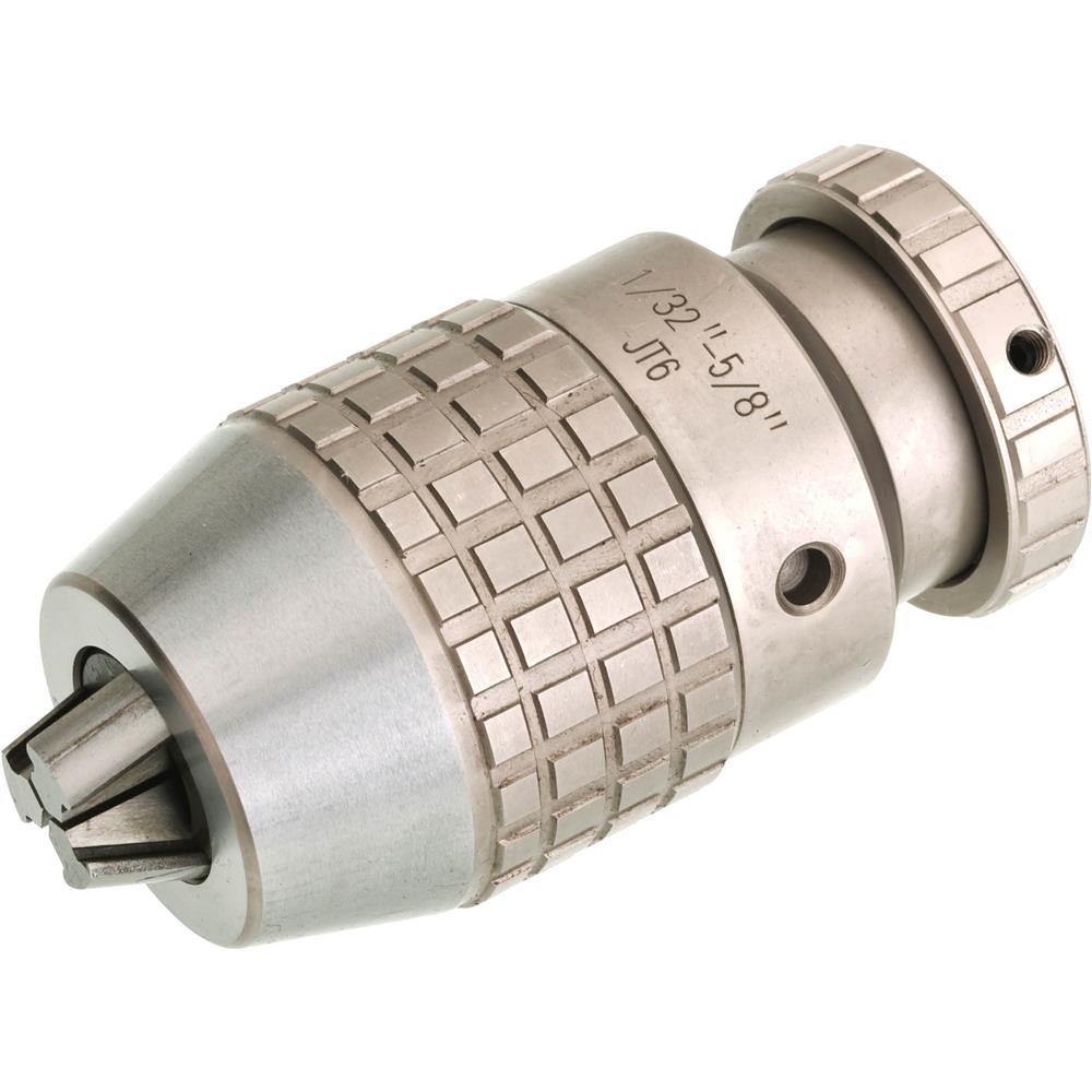 Keyless Chuck 1/32" - 5/8" JT6 at Grizzly.com