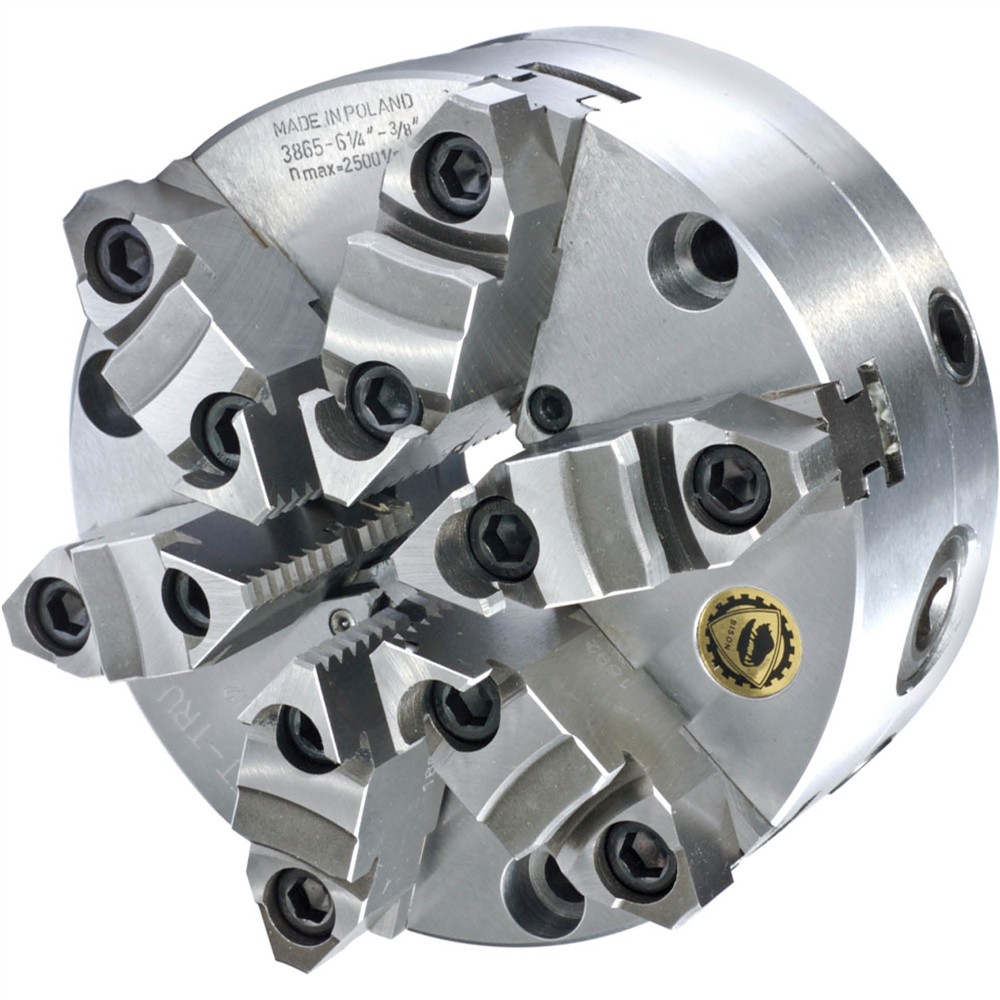 8" 6 Jaw Set-Tru Chuck - Grizzly Industrial, Inc.