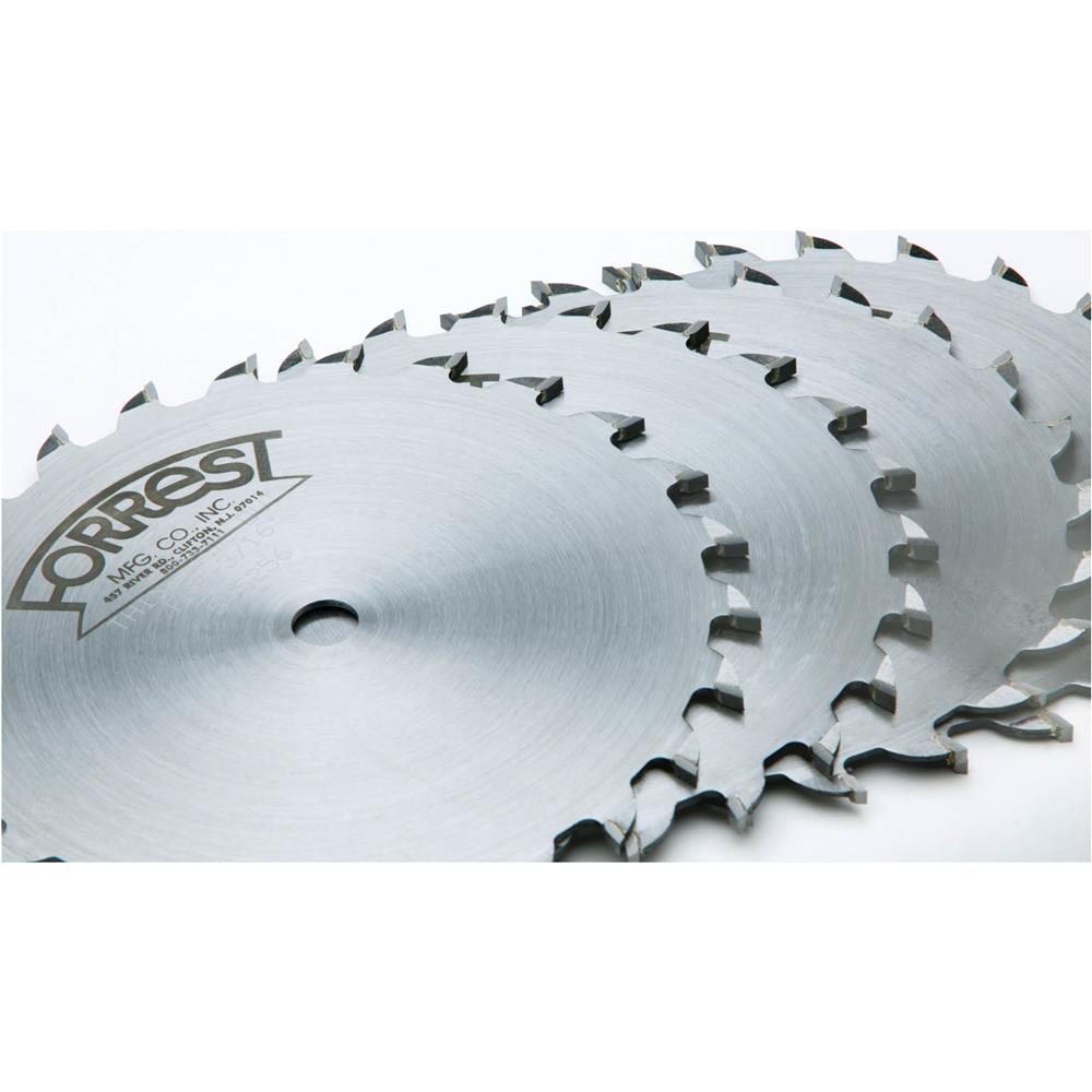 Finger Joint 4 Piece Set: 8" 24T 5/8" Hole Flat Top 3/16" and 5/16" - 1 ...