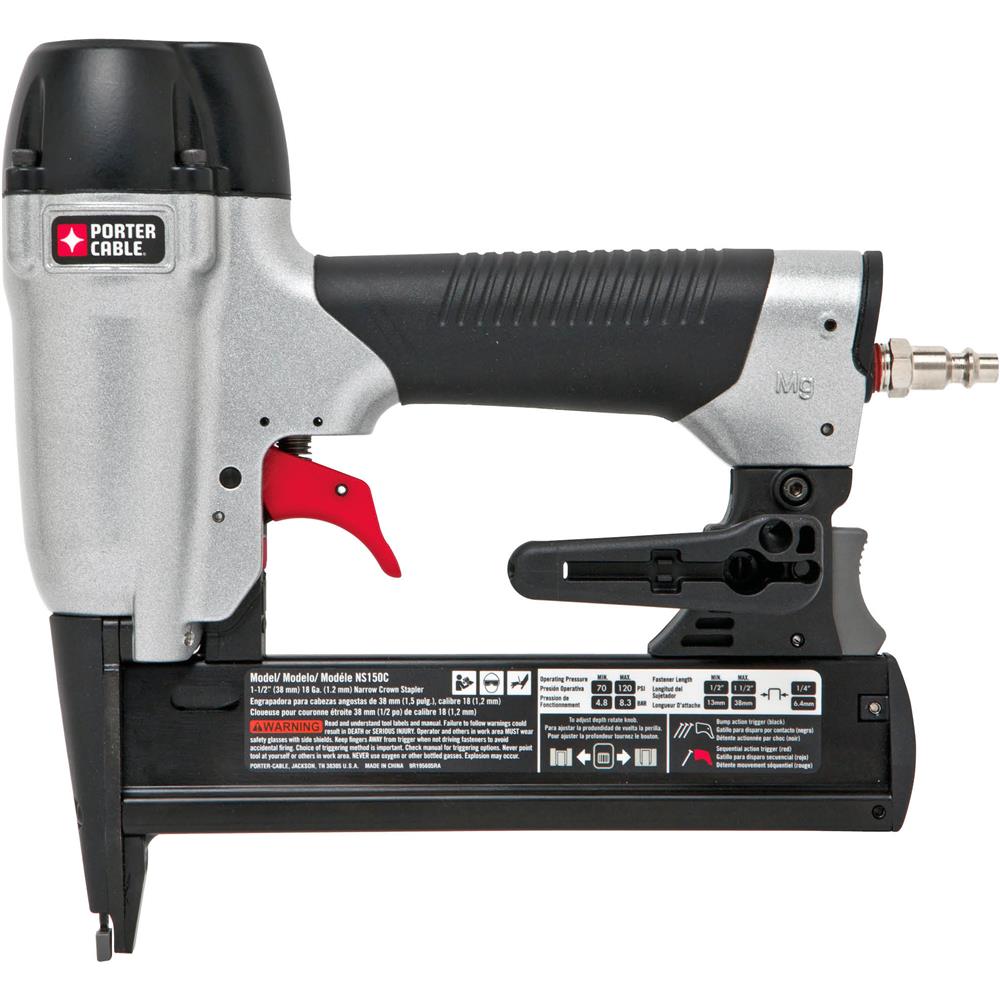 18GA 1-1/2" Narrow Crown Stapler Kit - Grizzly Industrial