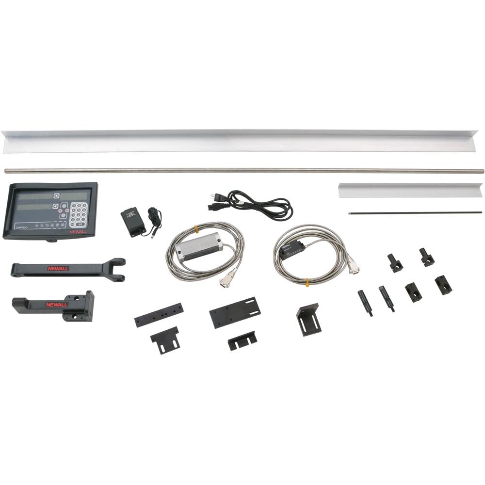 10" x 50" 2-Axis DRO for Lathes - Grizzly Industrial