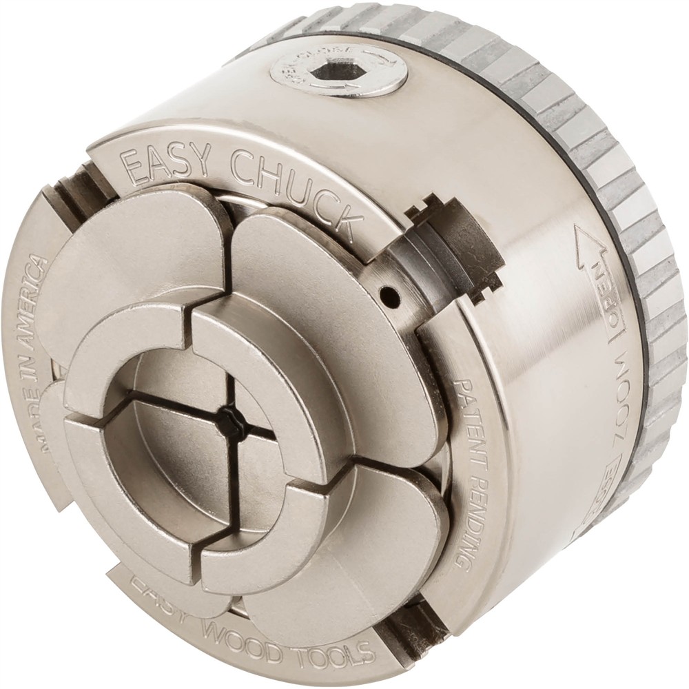 4" Easy Chuck 1-1/4"-8TPI - Grizzly Industrial