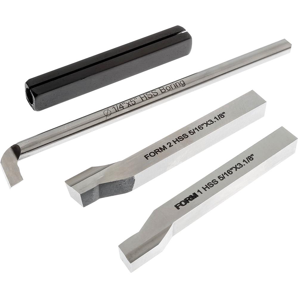 5/16" HSS Turning and Boring Tool Bit Set - 4 Pc. at Grizzly.com