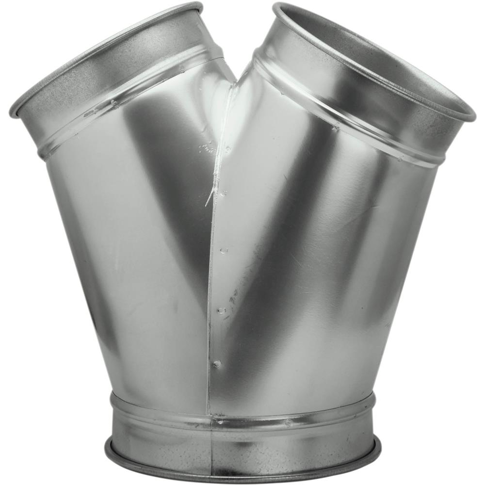 US Duct T26678 - 10" to 8" x 8" Industrial Dust Collection Y Branch ...
