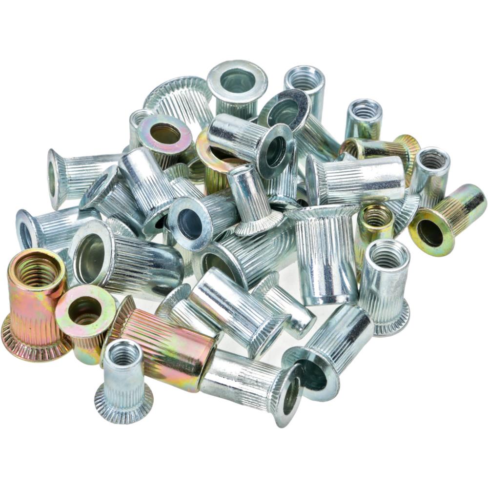 Carbon Steel Cylinder Nut Rivets 6-32 - Grizzly Industrial