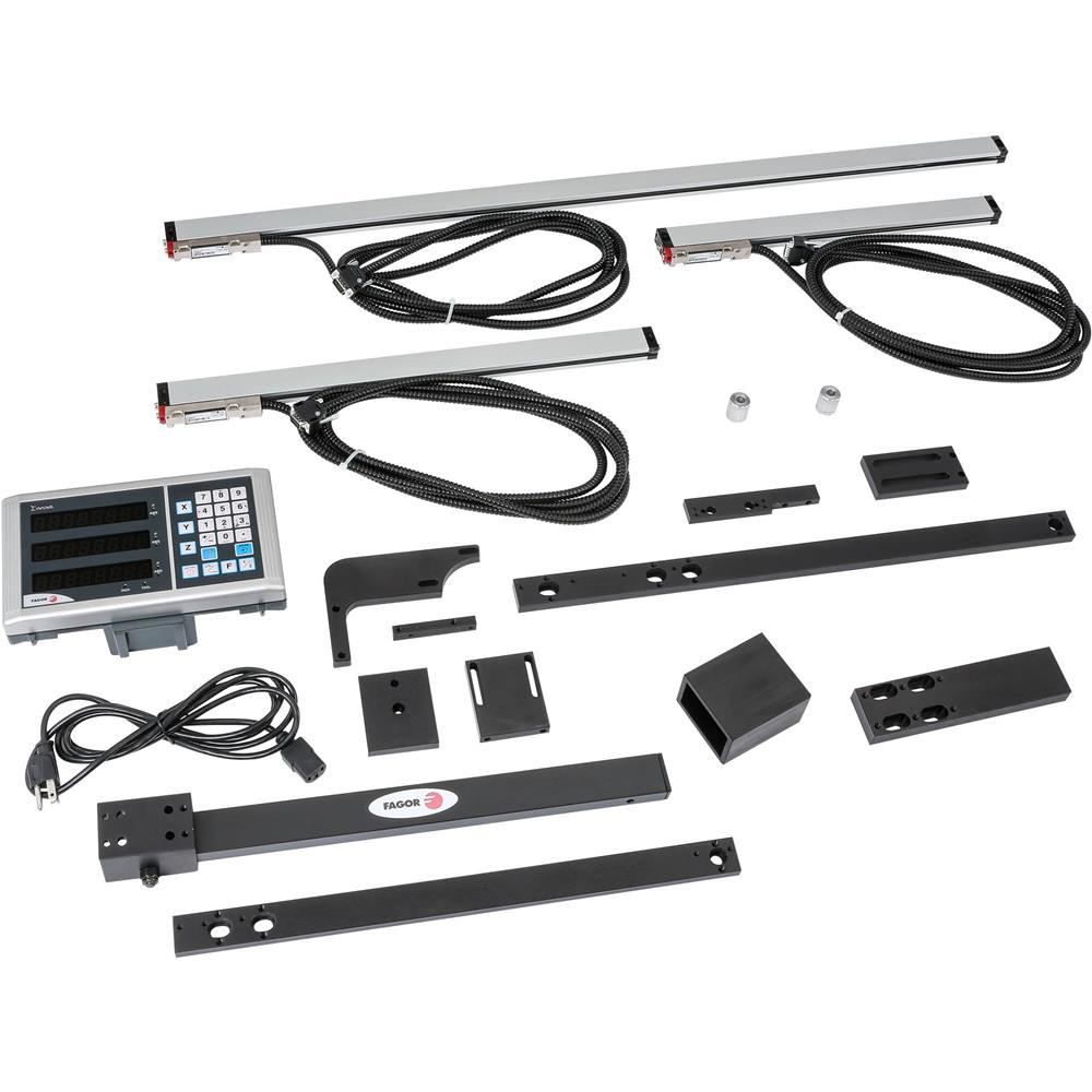 12" x 36" x 16" 3-Axis DRO for Mills - Grizzly Industrial, Inc.