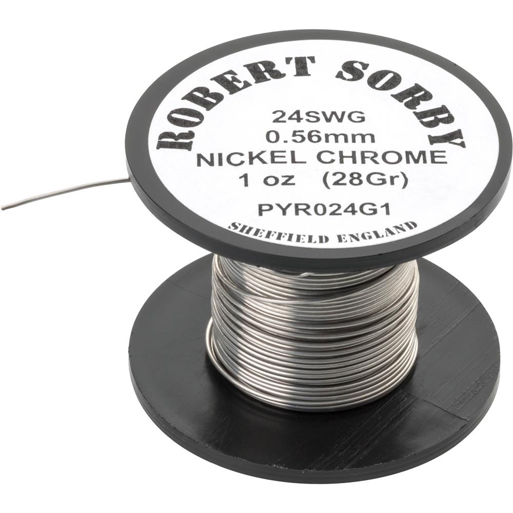 Ni-Chrome Wire, Thick 24-SWG (0.56mm), 1 oz. Reel at Grizzly.com