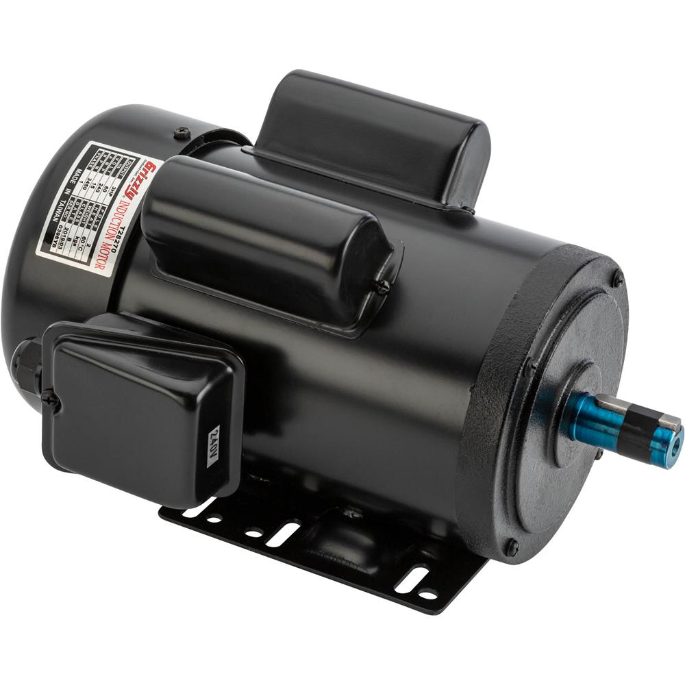 Motor 3 HP Single-Phase 3450 RPM TEFC 240V - Grizzly Industrial