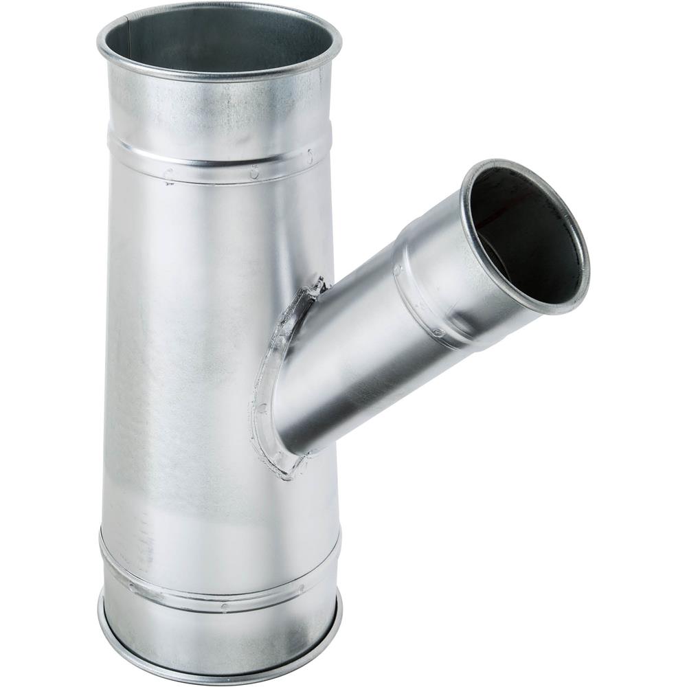 6" x 3" x 5" 45 Deg Industrial Dust Collection Branch - Grizzly Industrial