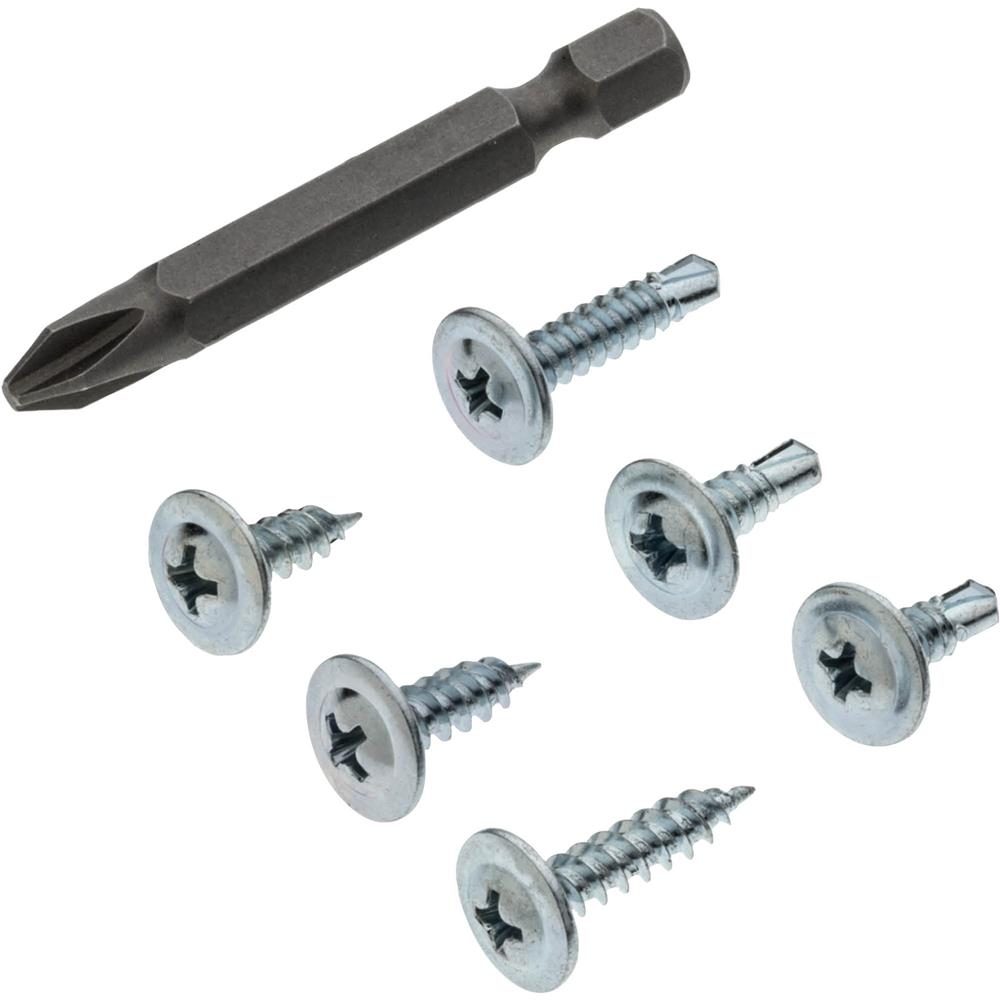 #8 Wafer Head Lath Sharp Point Screw Kit, 381 pc. - Grizzly Industrial ...