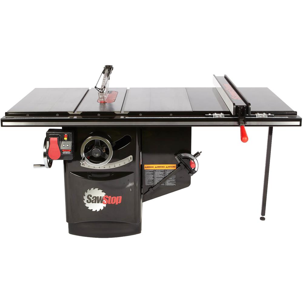 10" 7-1/2 HP 230V Industrial Table Saw with 36" T-Glide - Grizzly ...