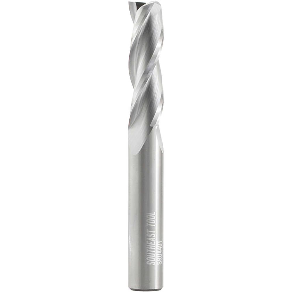 Solid Carbide CNC Spiral 3 Flute Upcut Bit, 3/8" Shank, 3/8" Dia ...