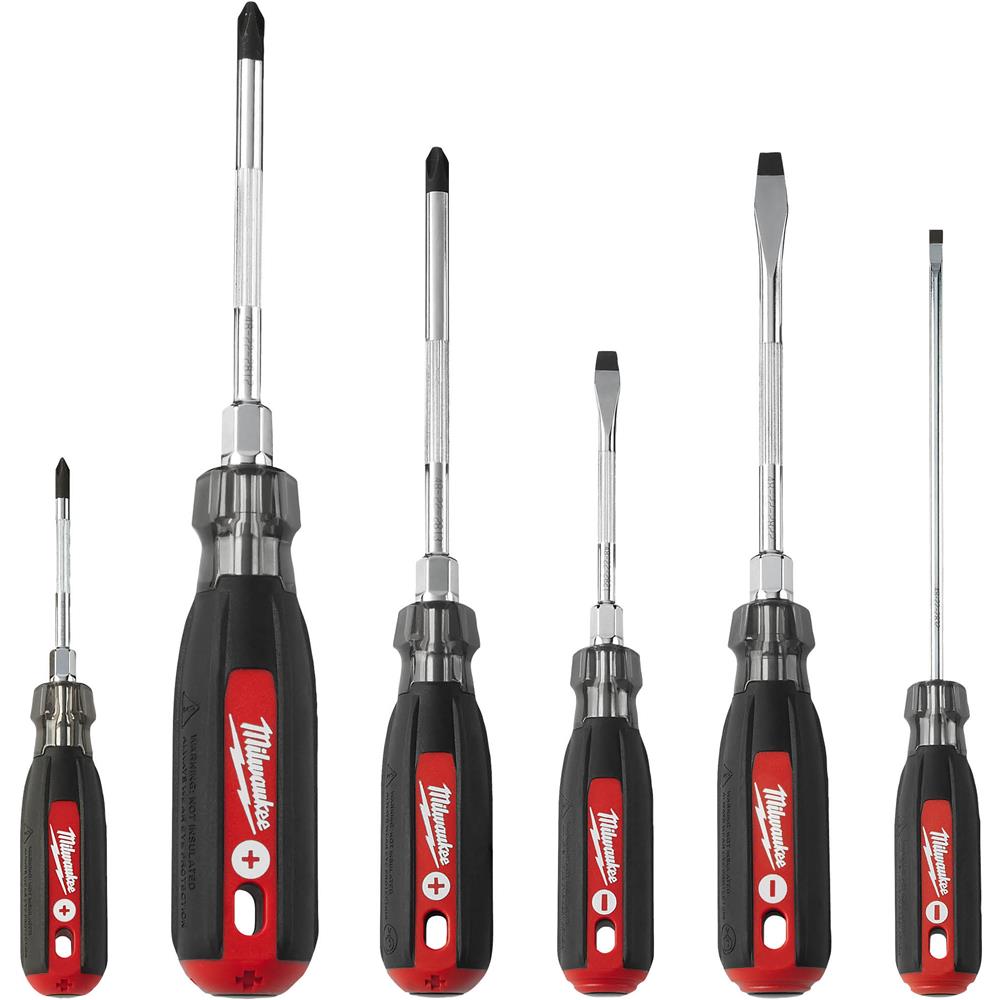 6pc Cushion Grip Screwdriver Set at Grizzly.com