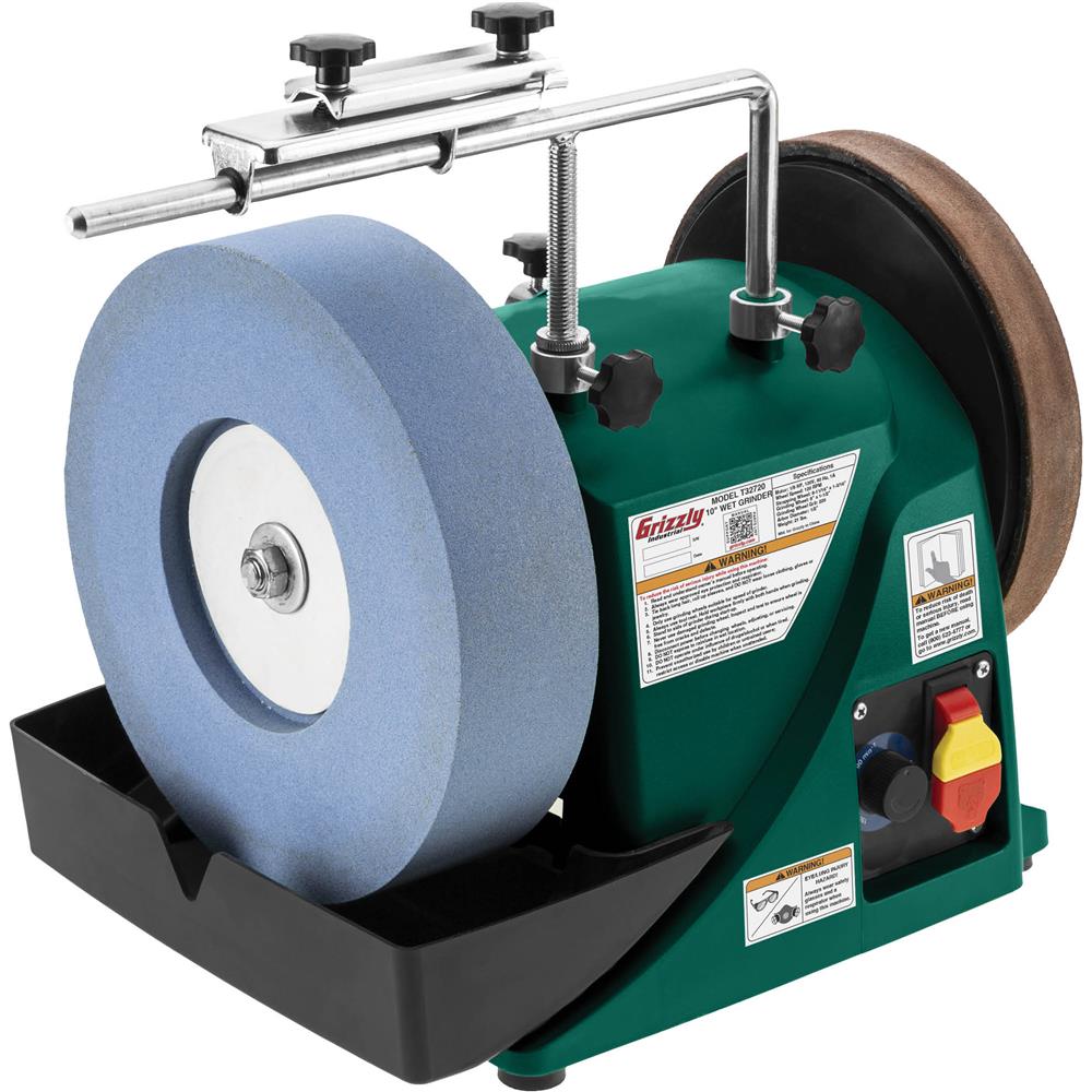 Grizzly T32720 - 10" Variable-Speed Wet Grinder/Sharpener - Grizzly ...