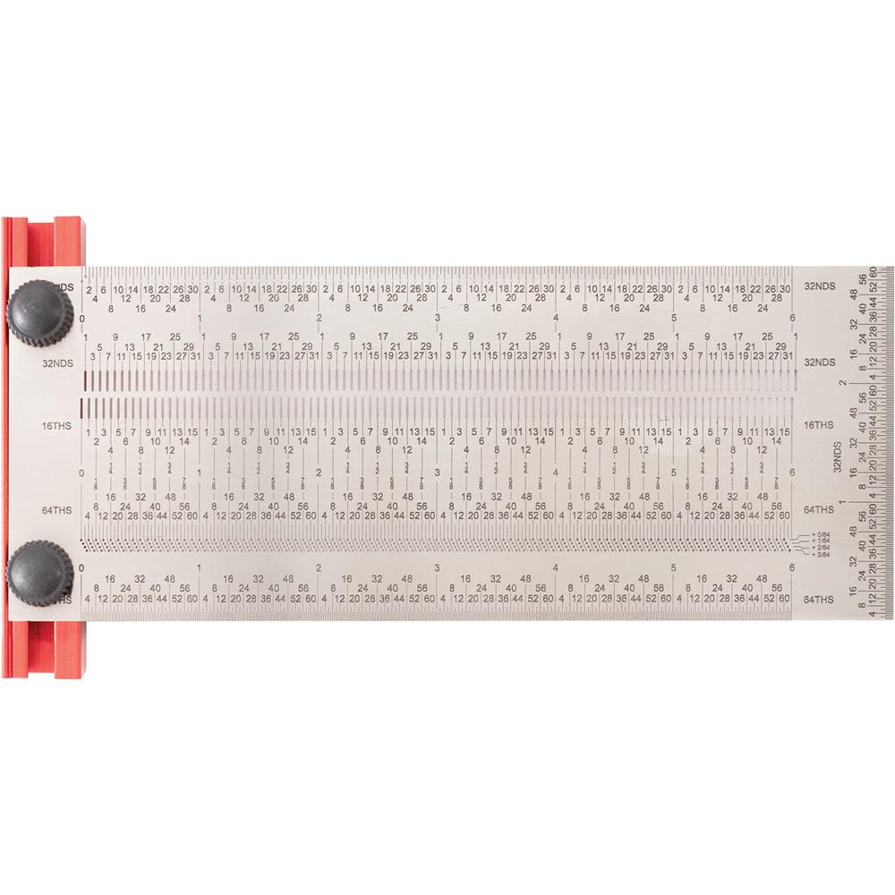 8" Precision Marking Wide T-Rule - Grizzly Industrial